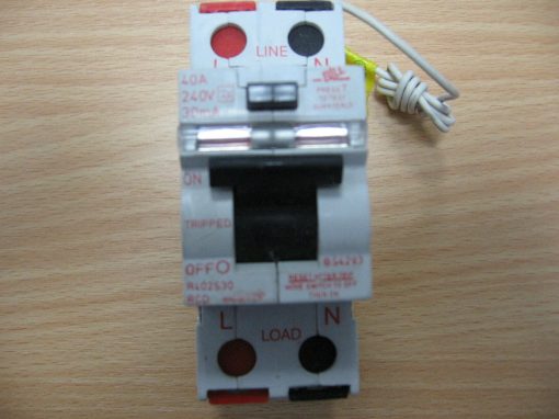 Bill Mains Switch 40A - Capricorn Electrical Ltd Capricorn Electrical Ltd