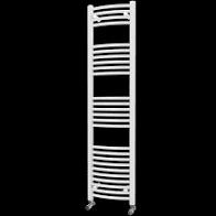 Towel Rail Curved White 1200 - Capricorn Electrical Ltd