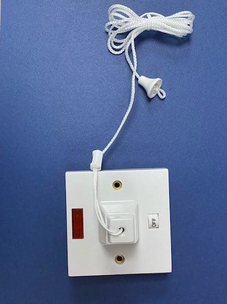 Newlec 45A DP Pull Cord Switch With Neon - Capricorn Electrical Ltd